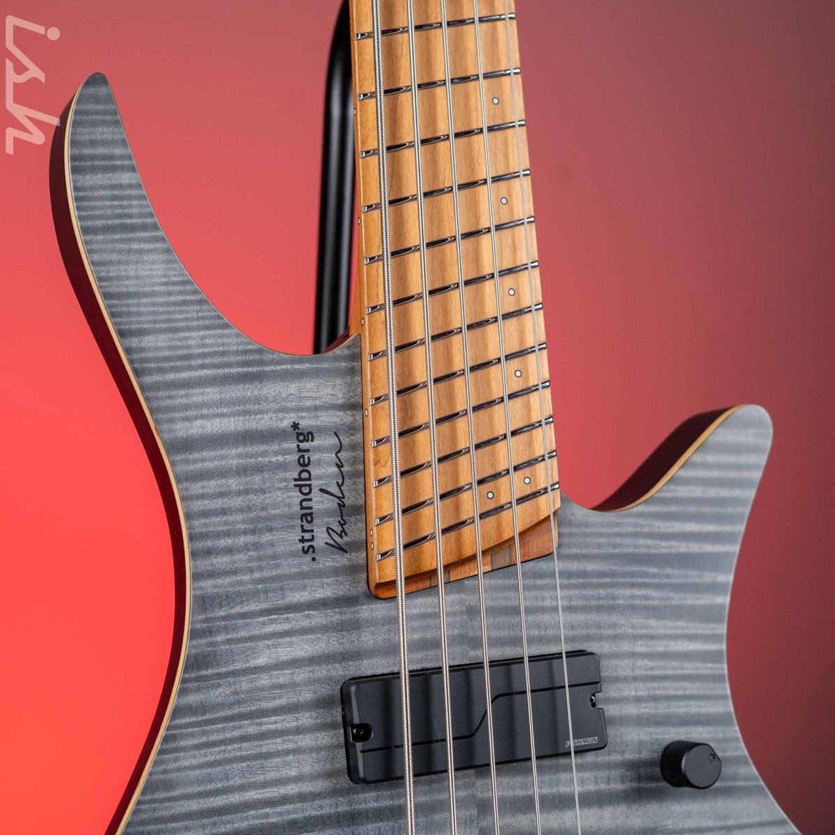 Strandberg Boden Standard 5-String Bass Charcoal – Ish Guitars