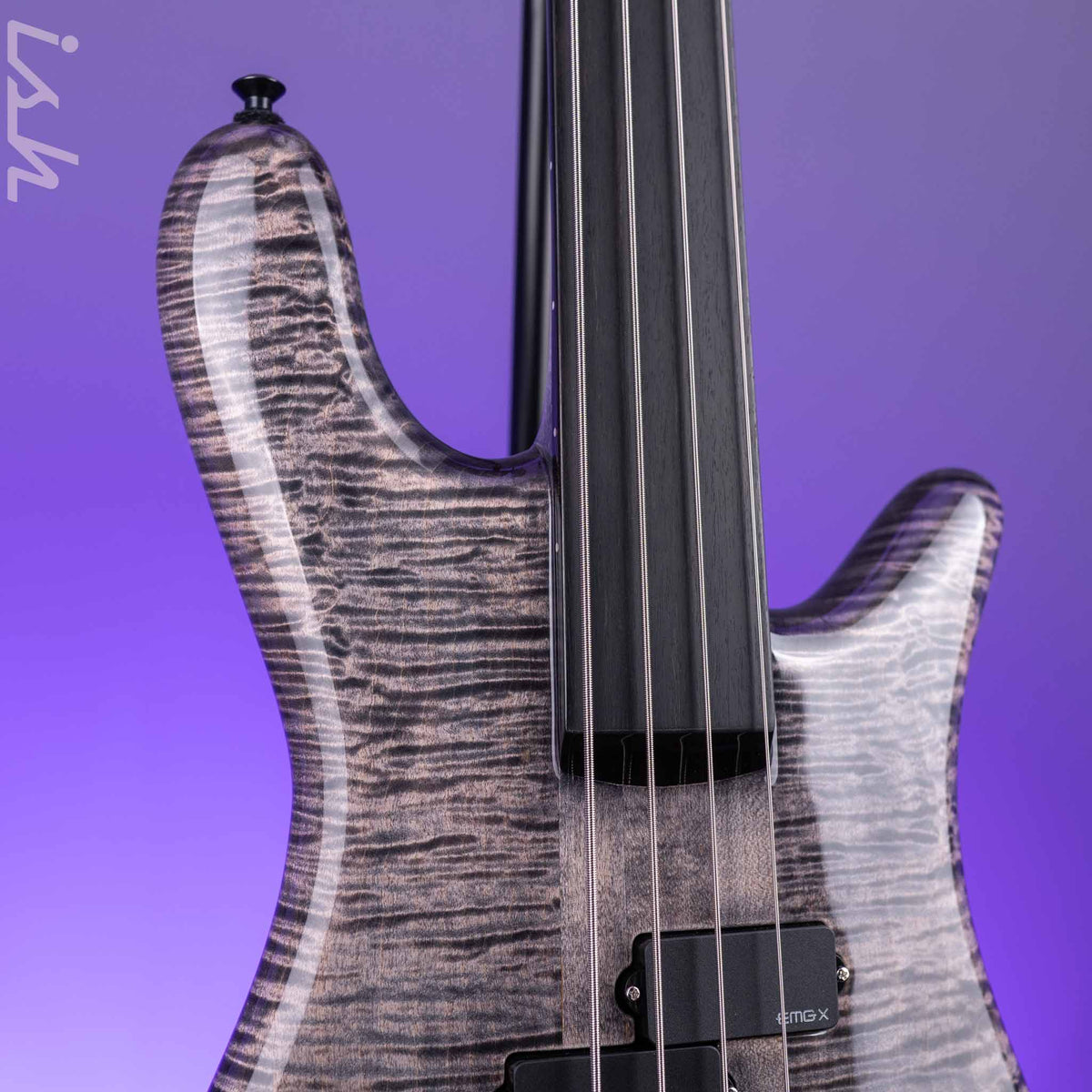 Spector USA NS-2 Fretless 4-String Bass Super Faded Black – Ish Guitars