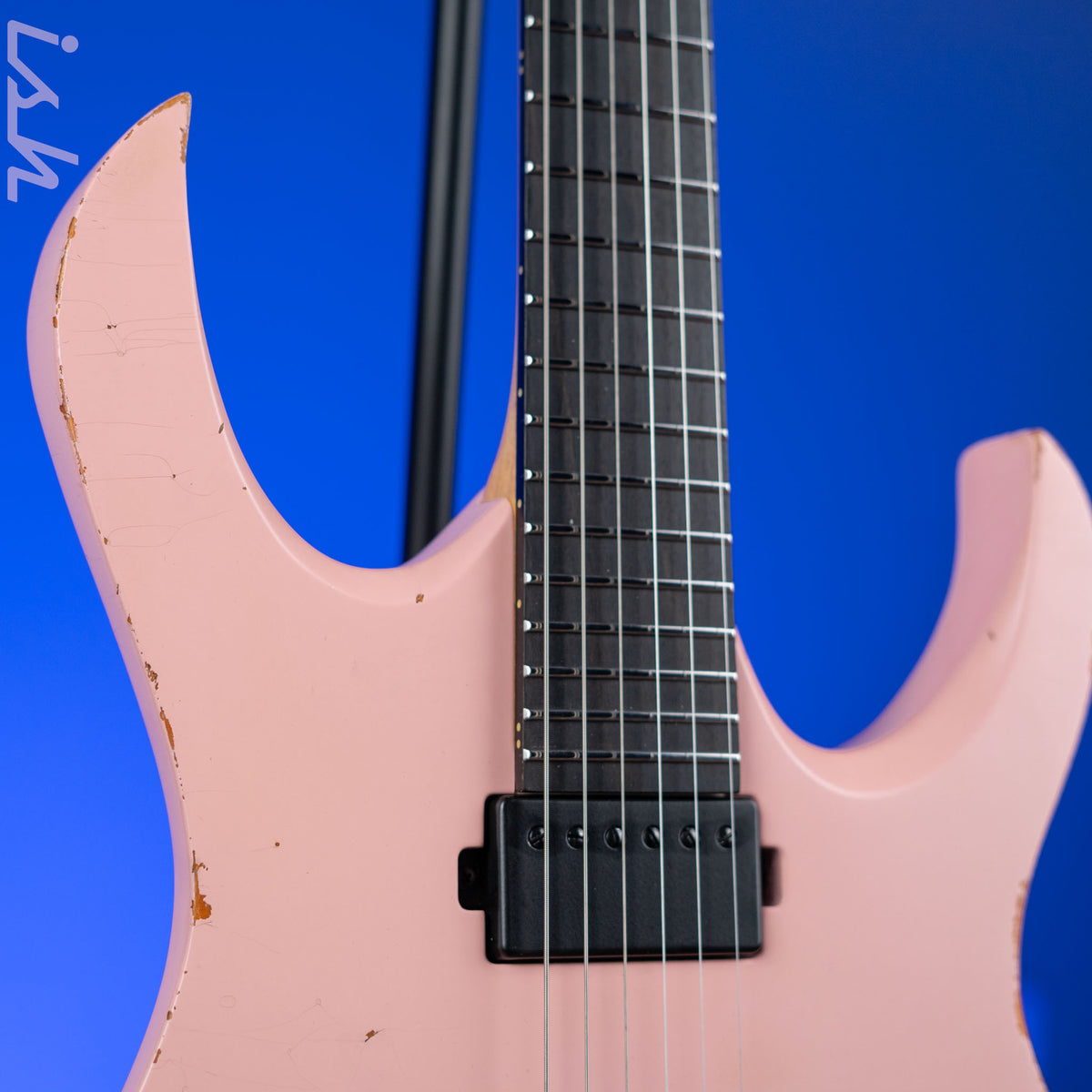 Mayones Duvell Elite Aged 6 Monolith Shell Pink Nitro – Ish Guitars