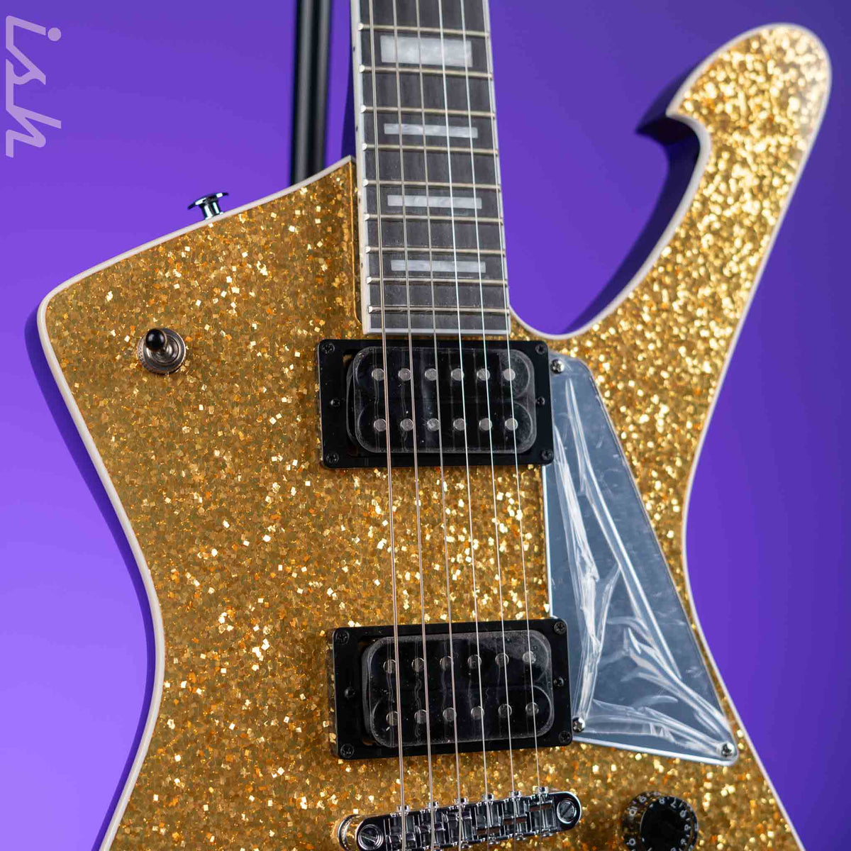 Ibanez PS60 Paul Stanley Signature Gold Sparkle – Ish Guitars