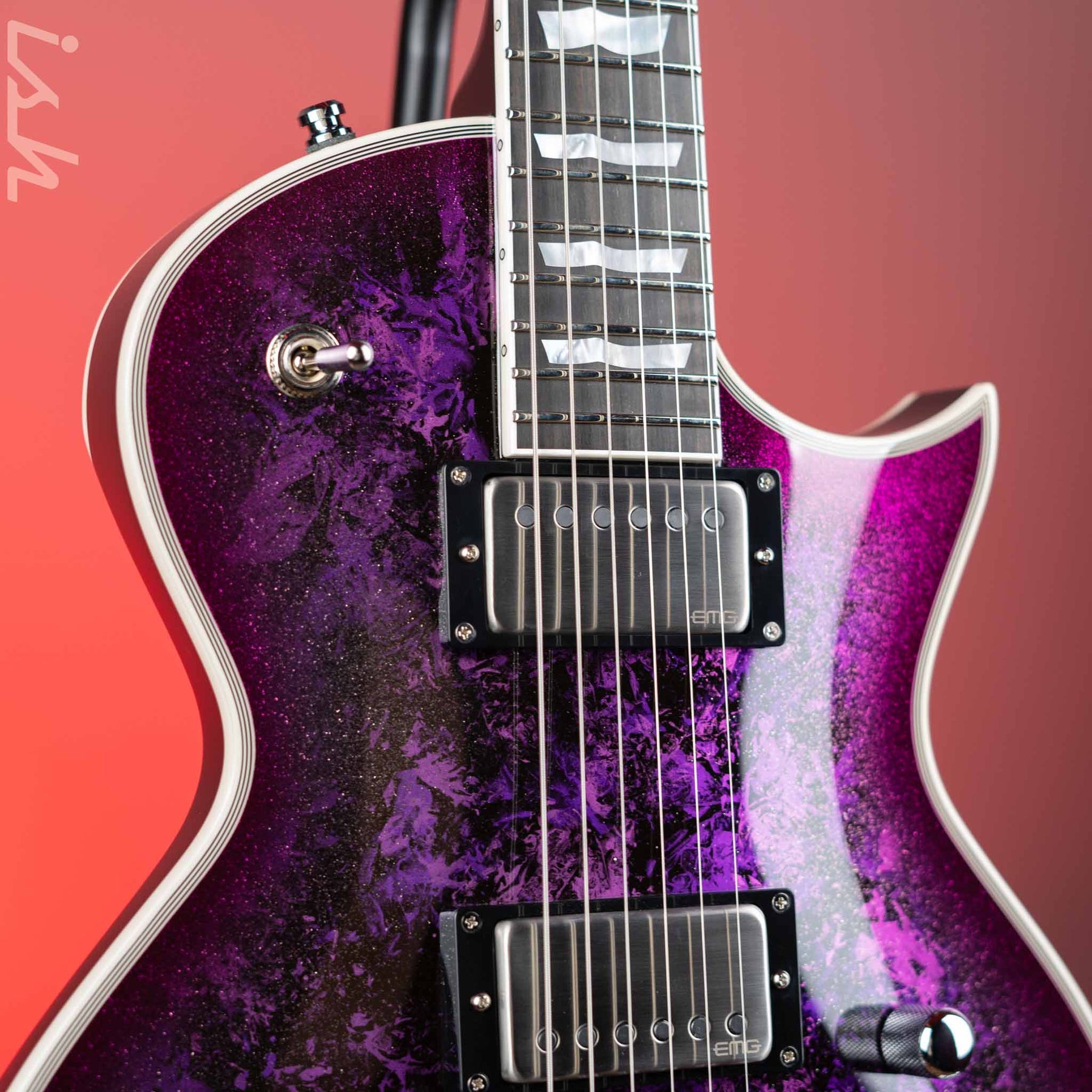 ESP Original Eclipse Custom Purple Peel Gloss – Ish Guitars
