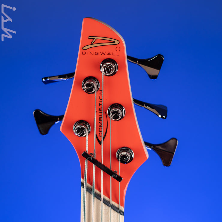 Dingwall NG-3 5-String Bass Fiesta Red B-STOCK – Ish Guitars