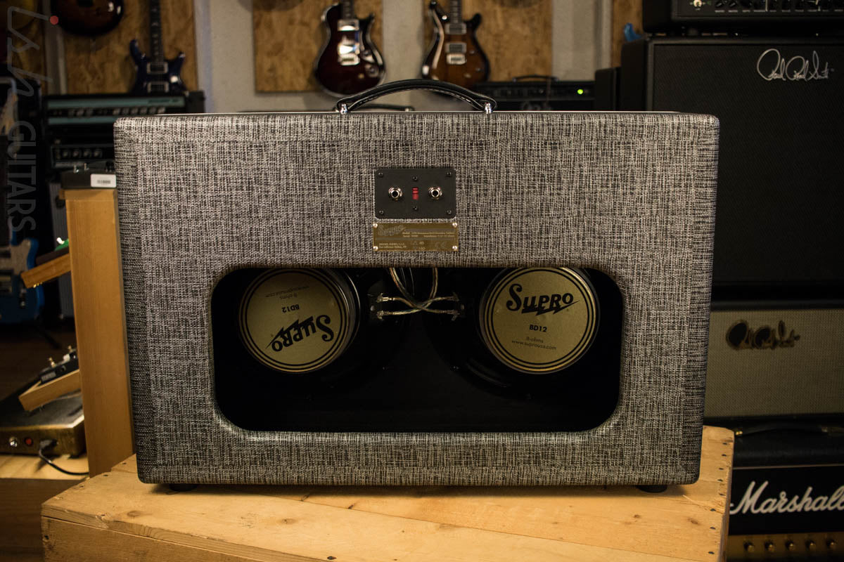Supro 1799 Statesman 150W 2x12 Guitar Extension Speaker Cabinet – Ish ...