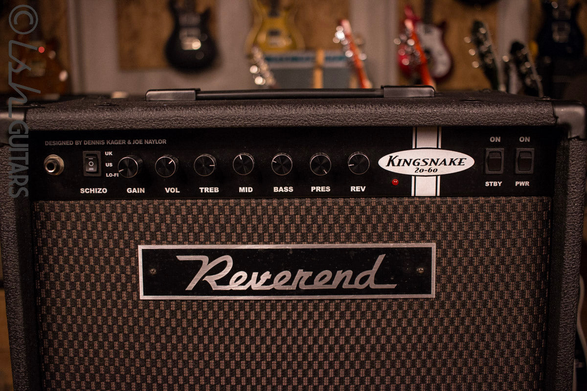 Reverend Kingsnake 20-60 Combo Tube Amp – Ish Guitars