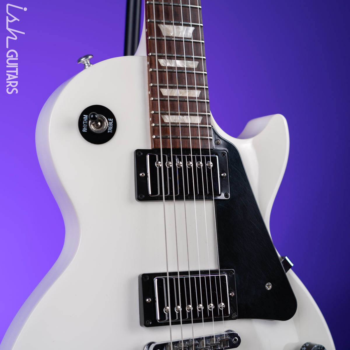 2016 Gibson Les Paul Studio White – Ish Guitars