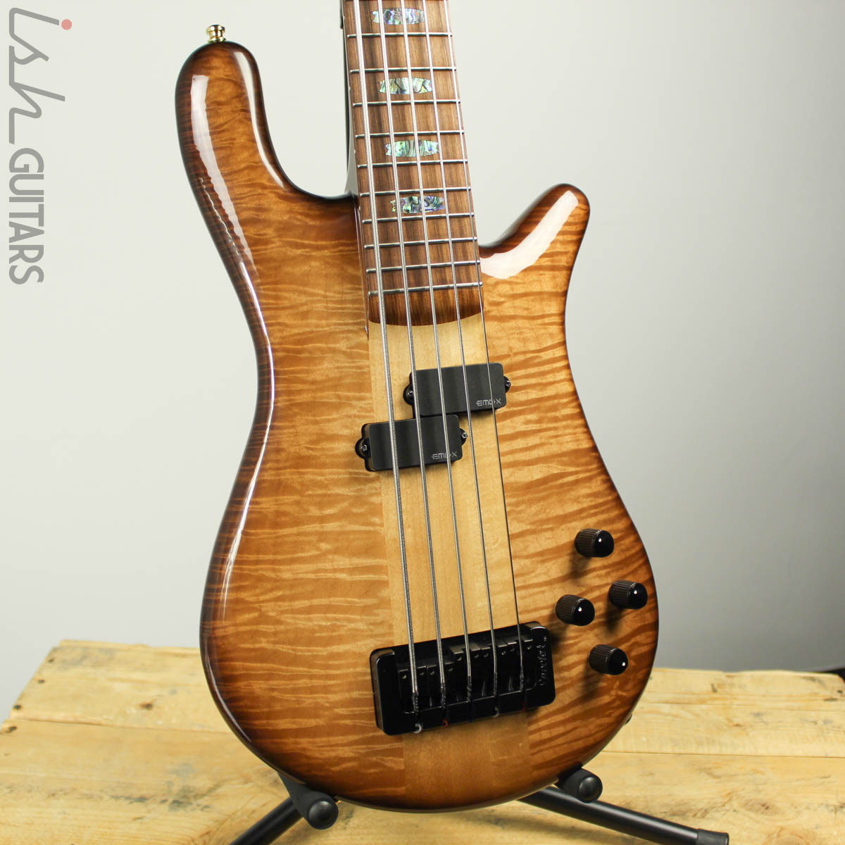 2017 Spector NS-5XL P Helium Special Darkglass – Ish Guitars