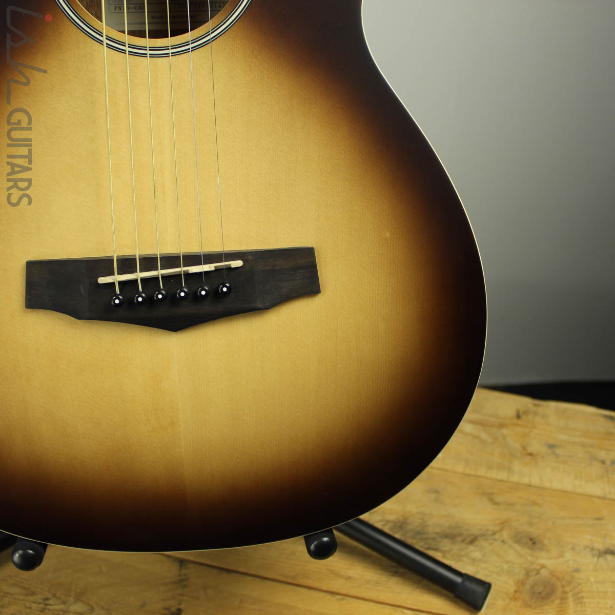 Ibanez PN19 Parlor Open Pore Natural Burst – Ish Guitars
