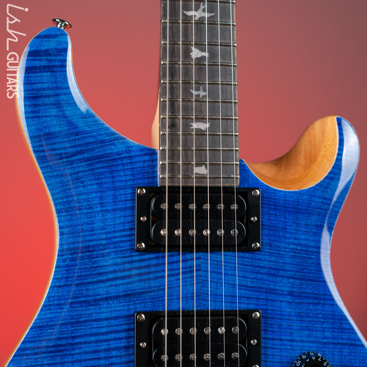PRS SE Custom 24-08 Electric Guitar Faded Blue – Ish Guitars