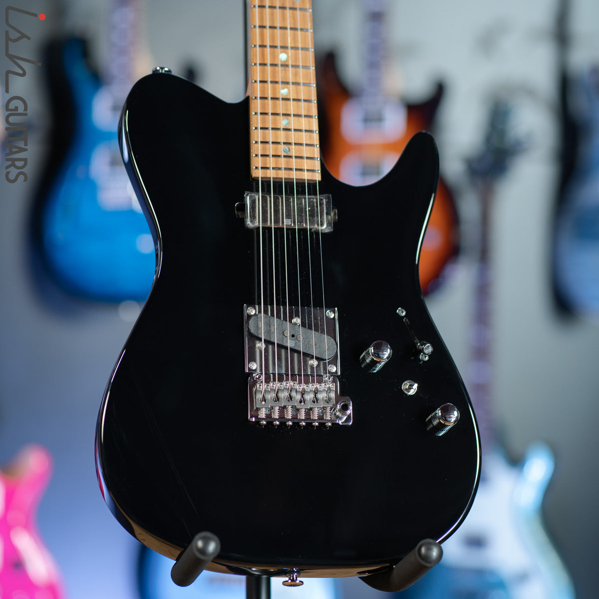 Ibanez Prestige AZS2200 Black Electric Guitar Demo – Ish Guitars