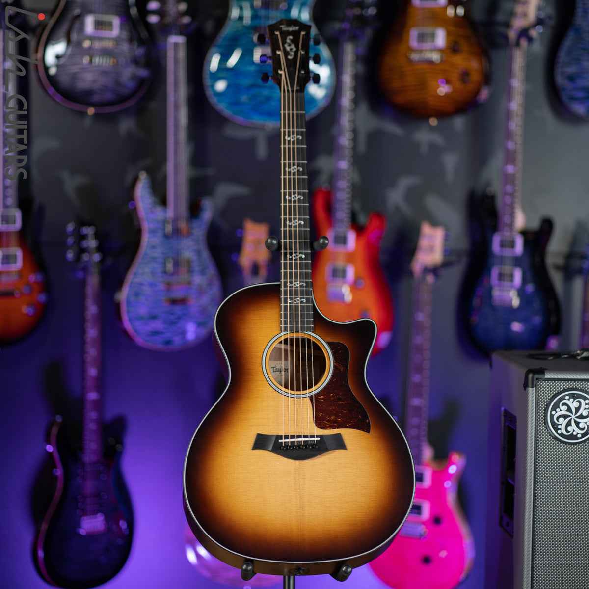 2021 Taylor 314CE Ltd Grand Auditorium Torrefied Spruce/Quilted Sapele ...