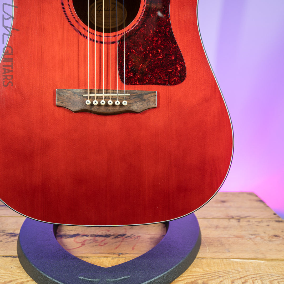 Red Guild Acoustic Guitars