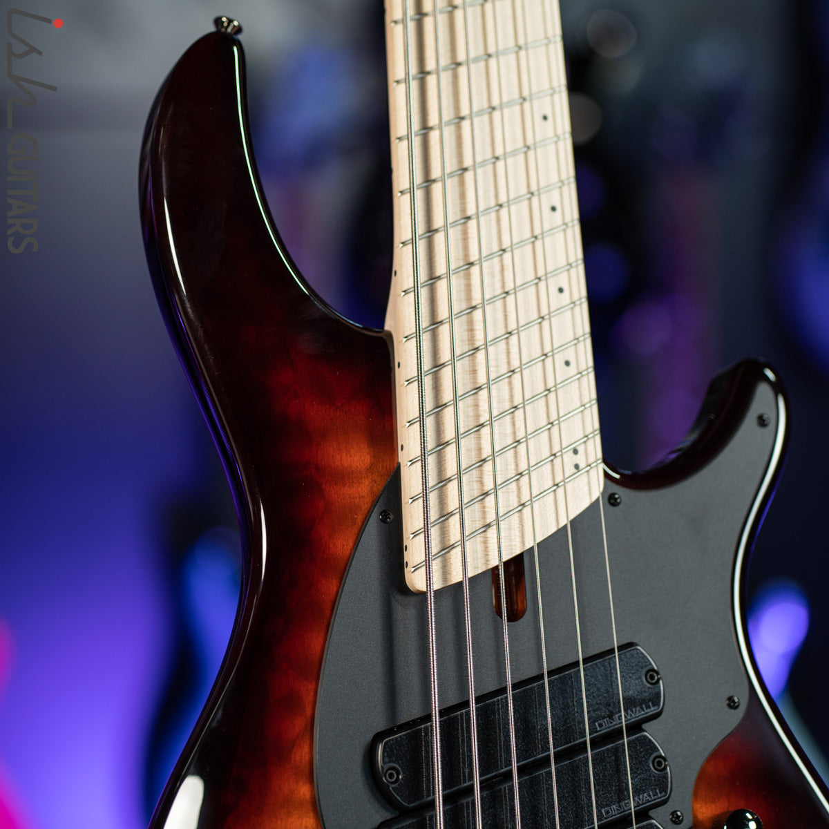 Dingwall Combustion 6-String Bass Vintage Burst – Ish Guitars