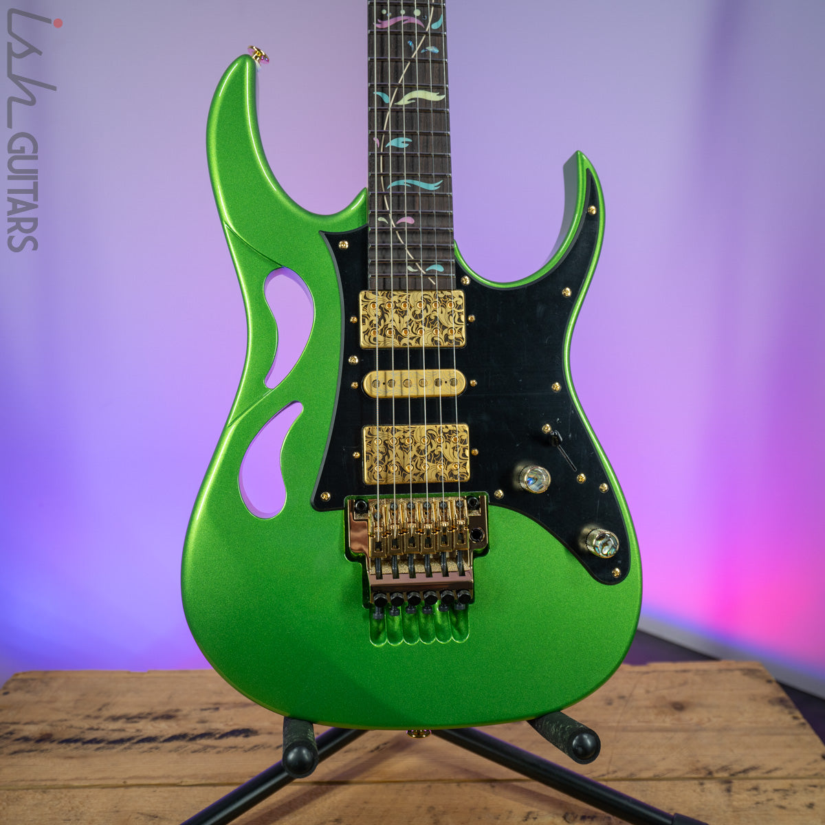 Ibanez PIA3761 Steve Vai Signature Envy Green – Ish Guitars