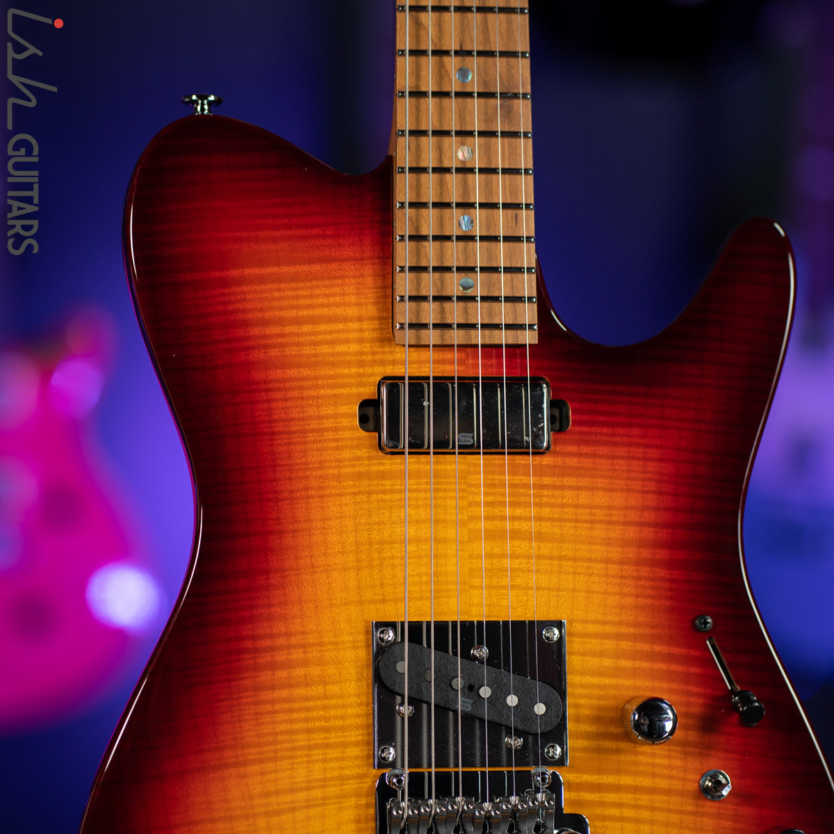 Ibanez Prestige AZS2200F Electric Guitar Sunset Burst Demo – Ish Guitars