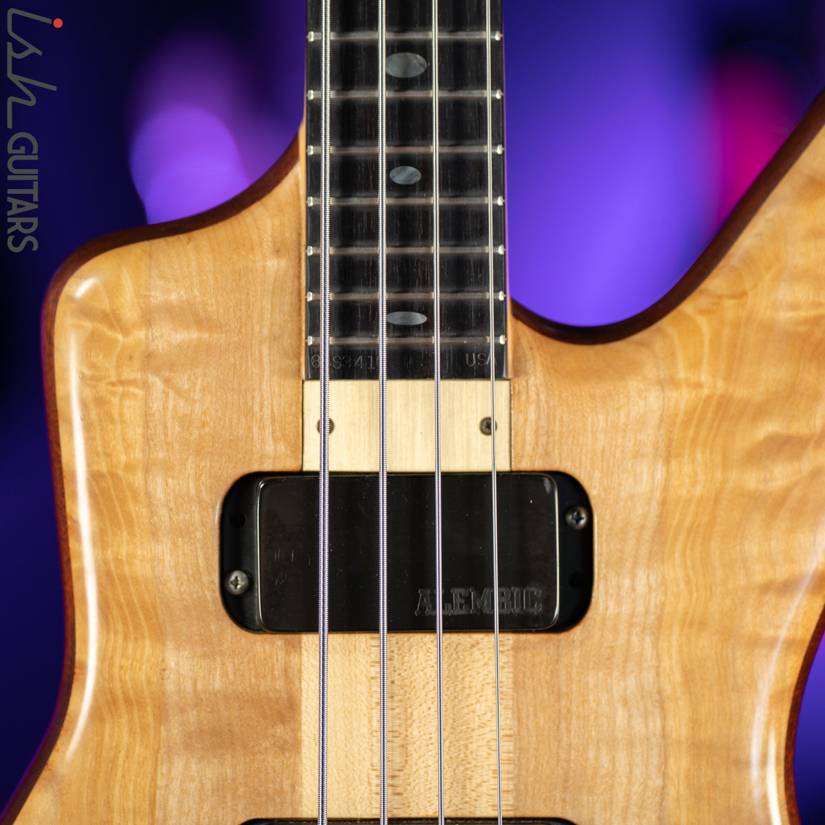1984 Alembic Exploiter Bass Natural Rare! – Ish Guitars