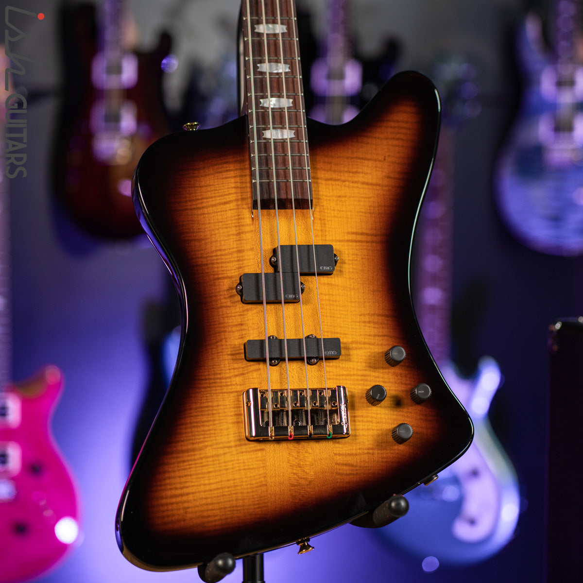 2021 Spector Euro 4X Tobacco Sunburst Gloss – Ish Guitars