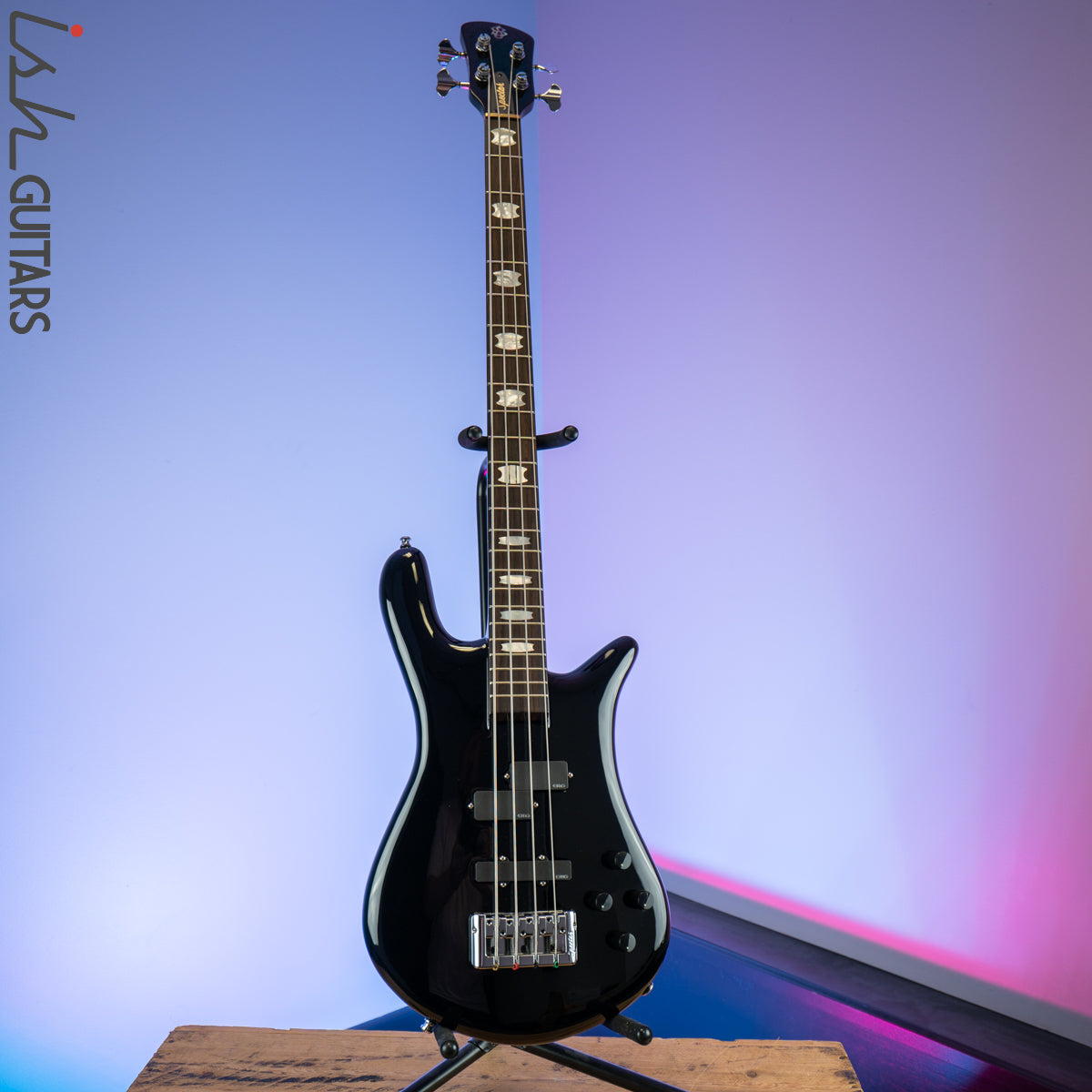Spector Euro 4 Classic Solid Black Gloss – Ish Guitars