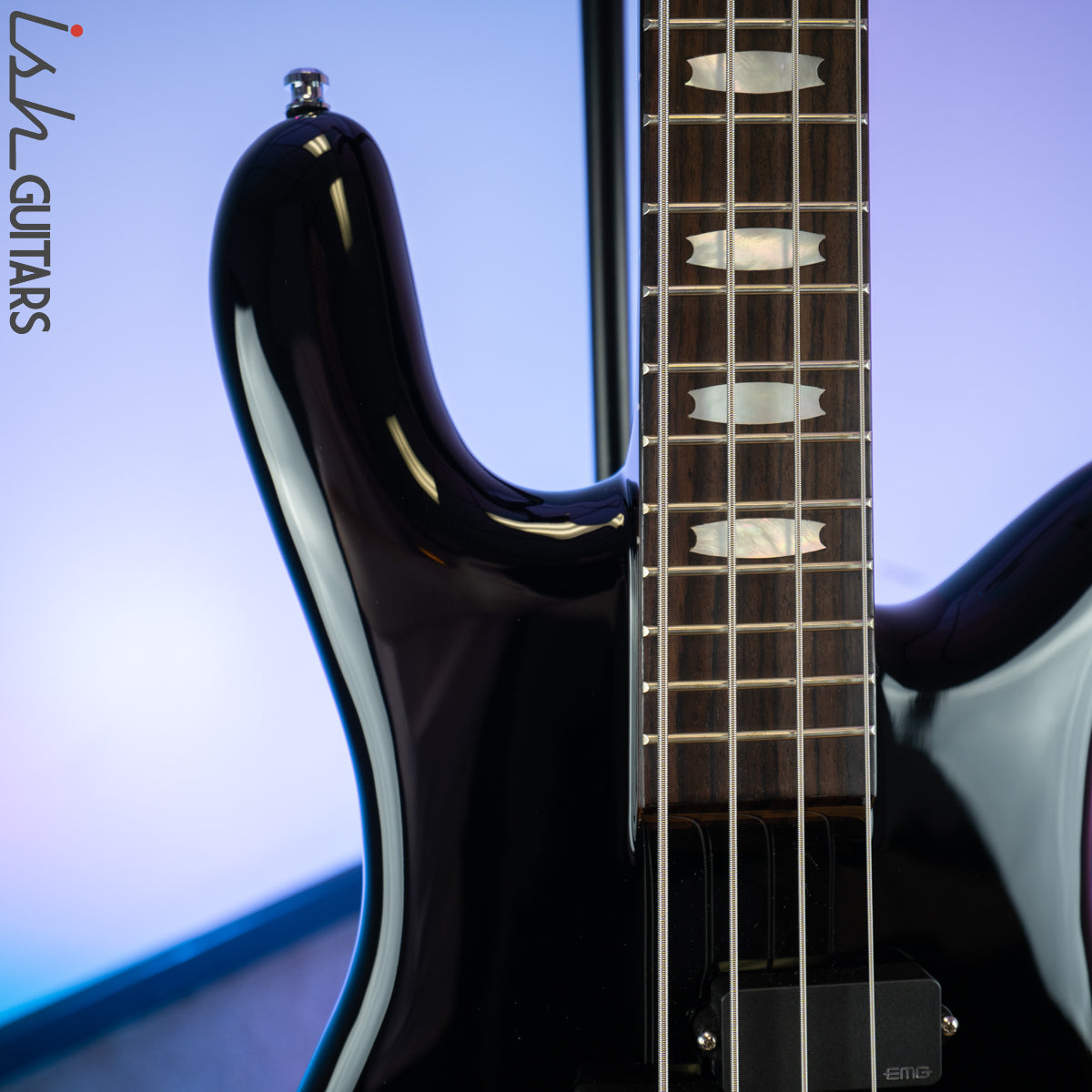 Spector Euro 4 Classic Solid Black Gloss – Ish Guitars