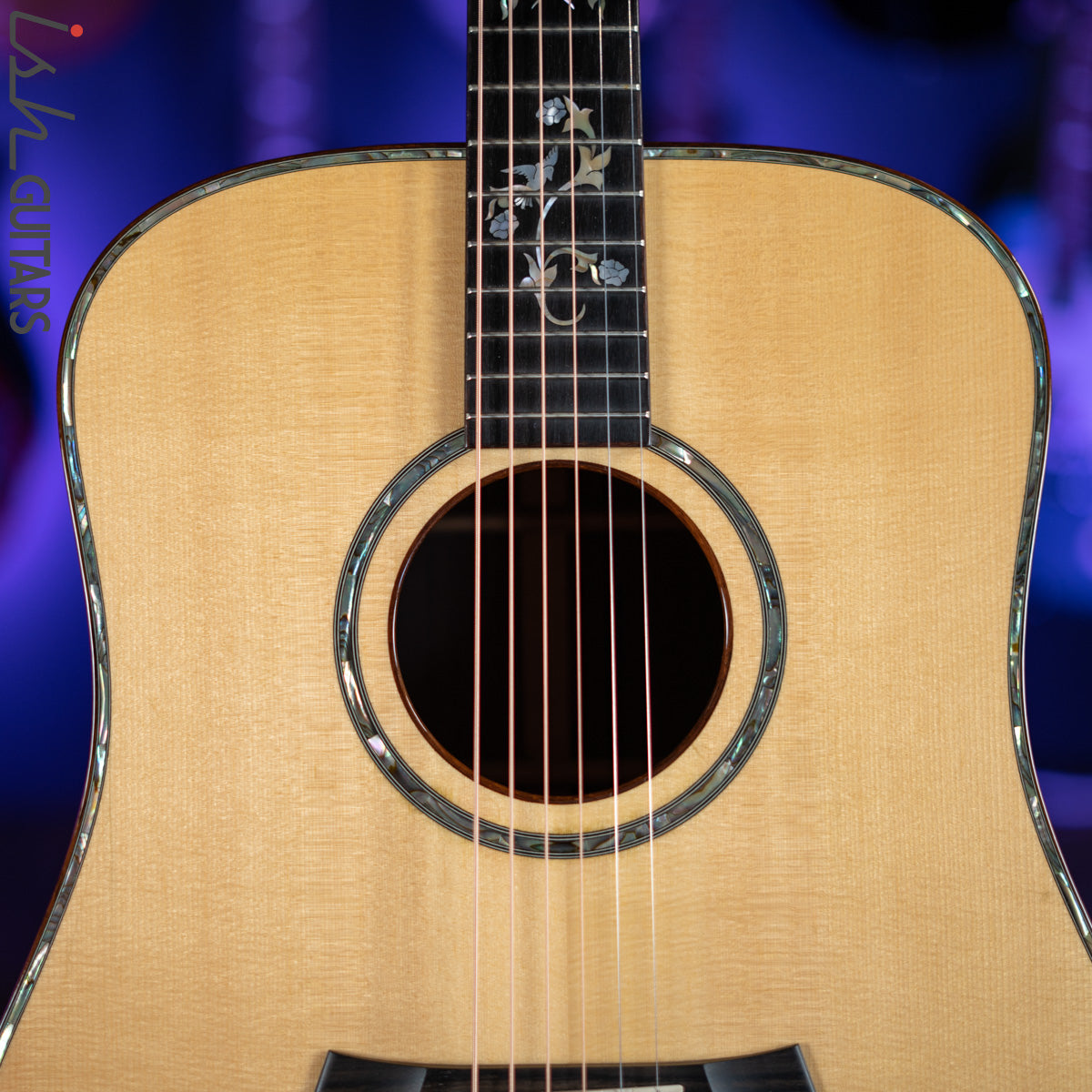 1995 Taylor 910 Acoustic Guitar Natural – Ish Guitars