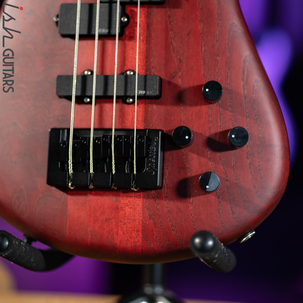 2019 Spector Forte 4 Black Cherry New Old Stock – Ish Guitars