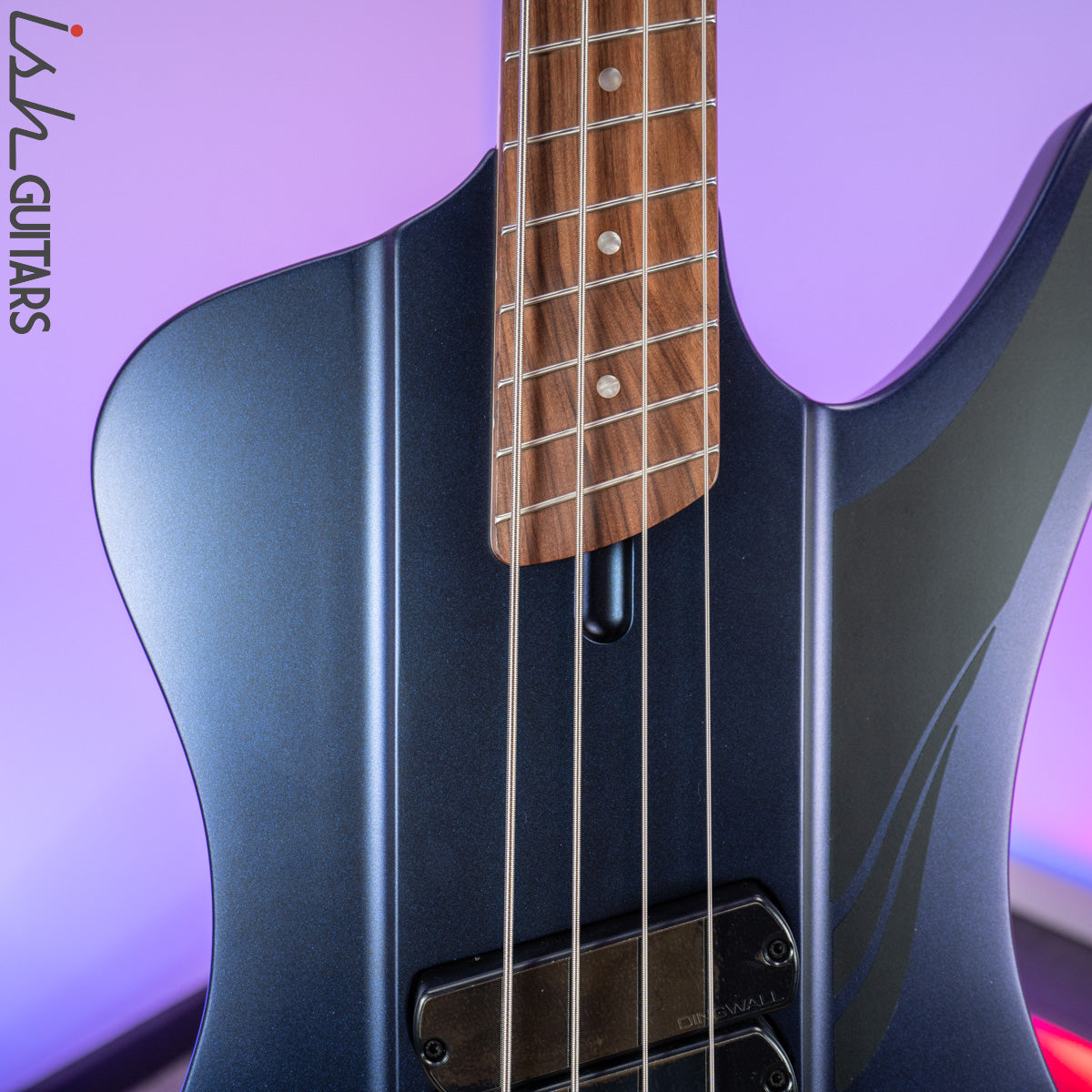 Dingwall D-ROC 4-String Standard Matte Blue to Purple Colorshift – Ish ...