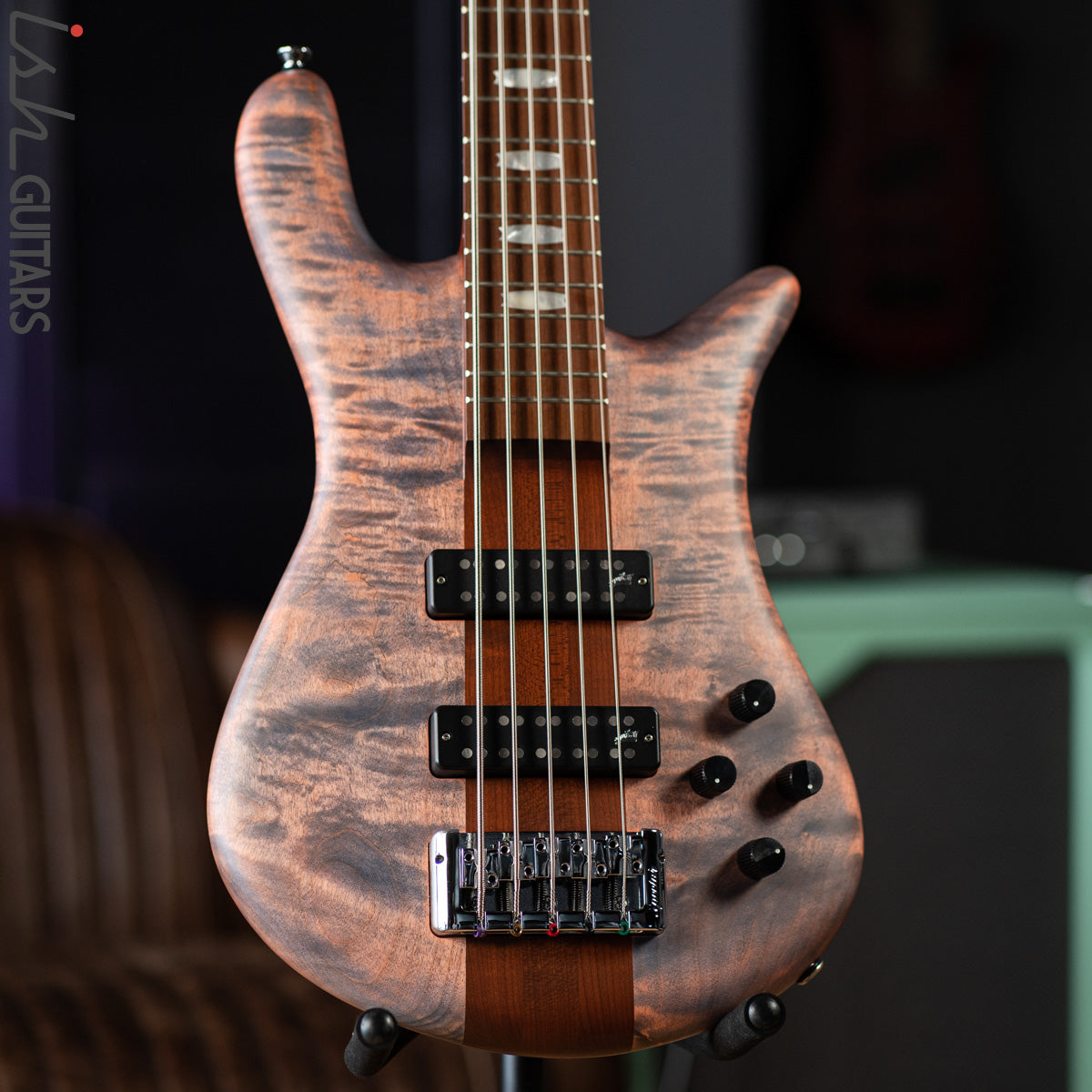Spector Euro 5 RST 5-String Bass Sundown Glow – Ish Guitars