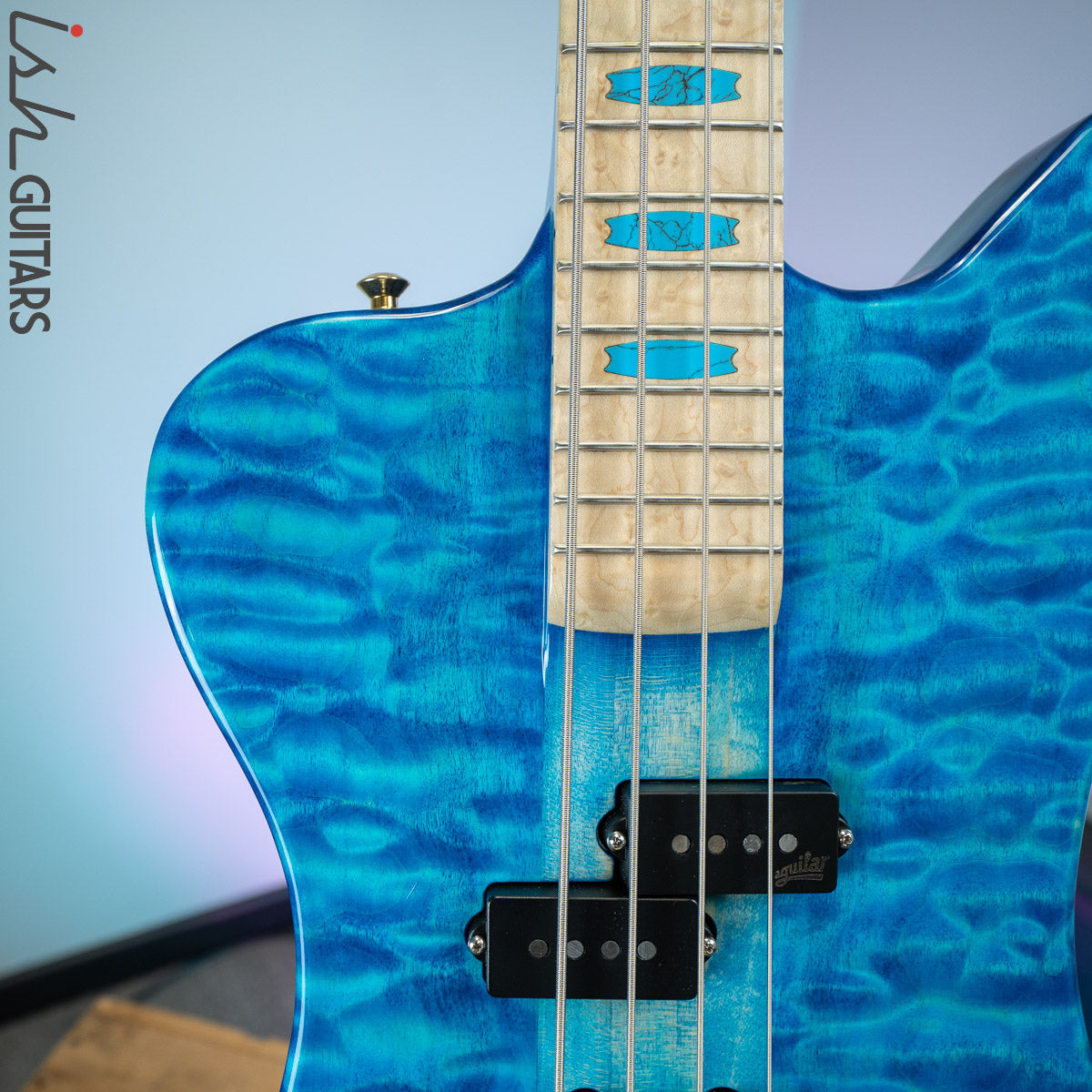 2020 Spector NS-2X Bahama Blue Gloss – Ish Guitars