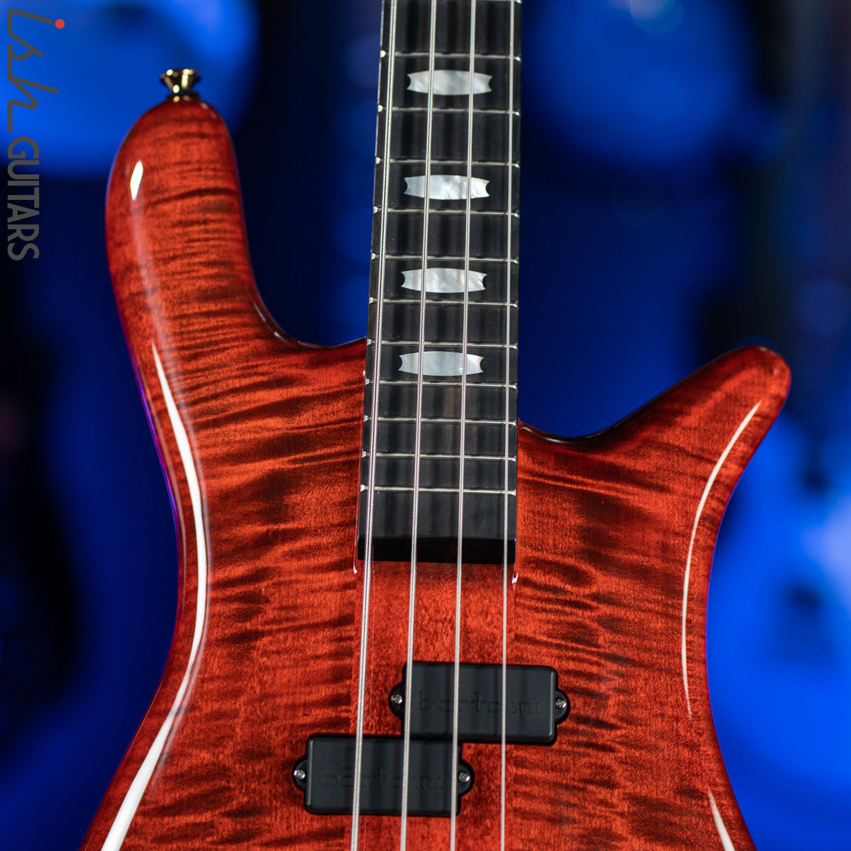 Spector Euro4 LT Red Fade Gloss Bass Guitar – Ish Guitars