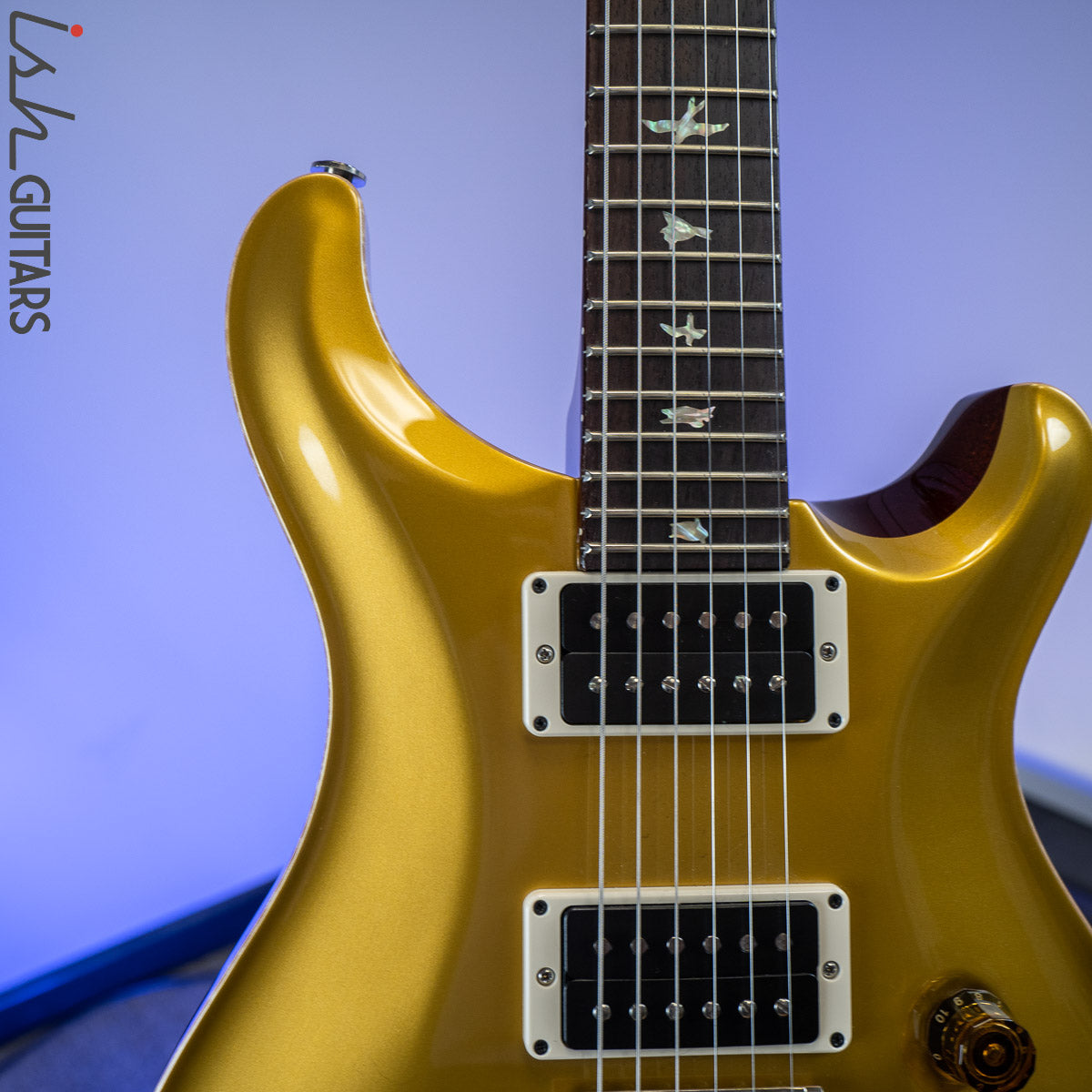 2019 PRS 35th Anniversary Custom 24 Gold Top Cherry Back – Ish Guitars