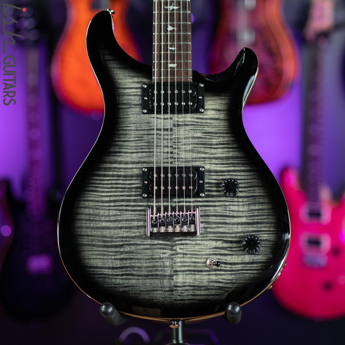 PRS 277 SE Baritone Charcoal Burst – Ish Guitars