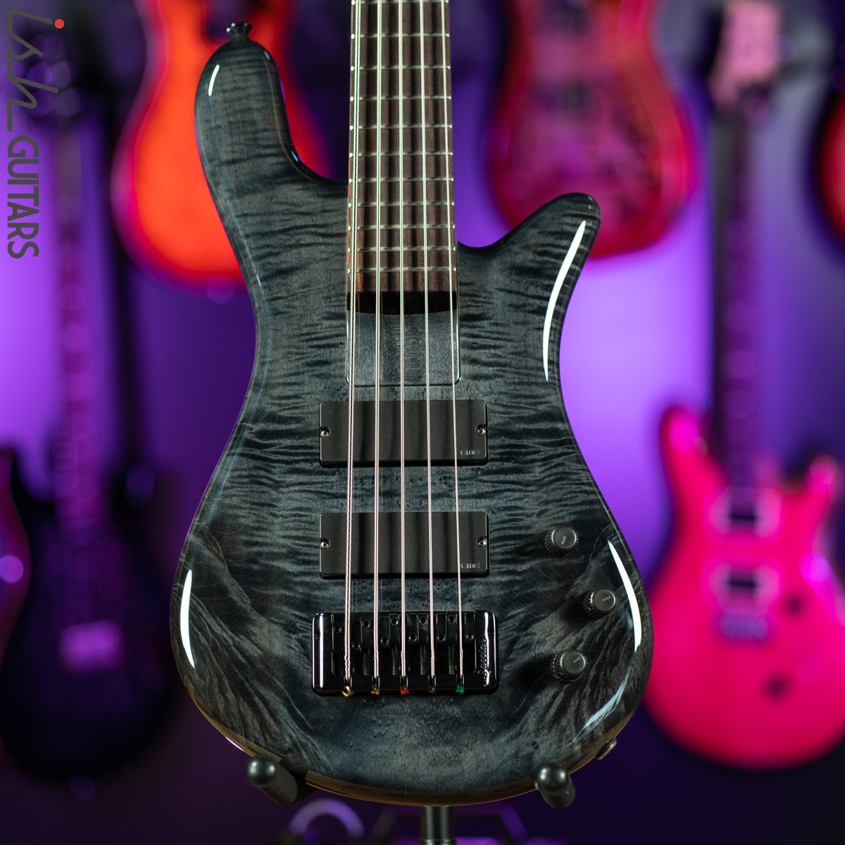 Spector Bantam 5 Short Scale Bass Black Stain Gloss – Ish Guitars