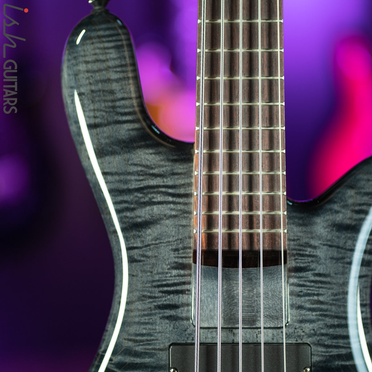 Spector Bantam 5 Short Scale Bass Black Stain Gloss – Ish Guitars