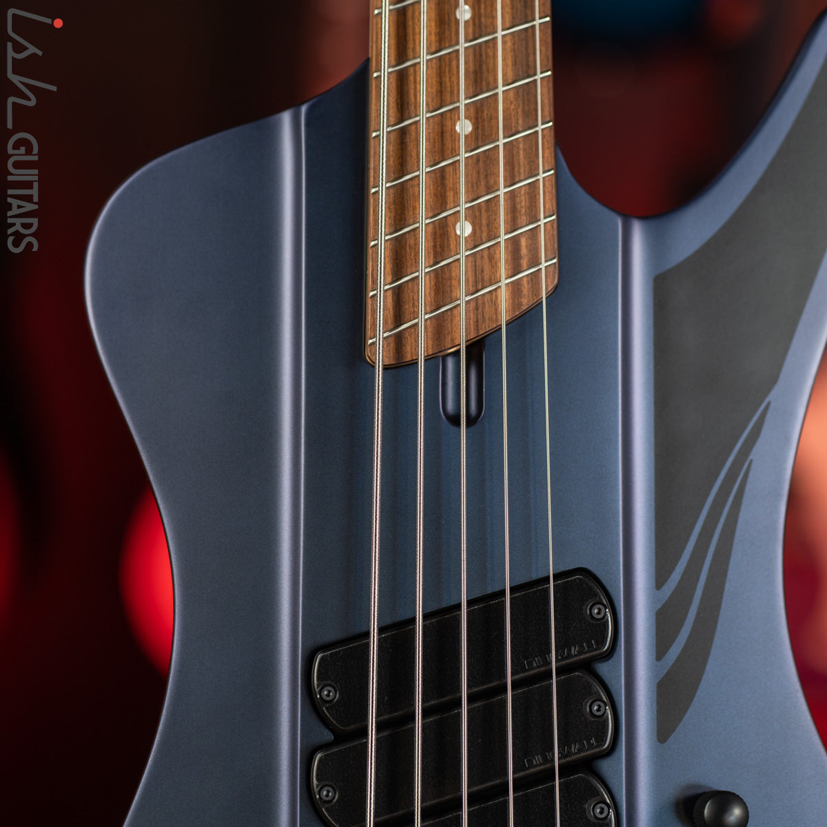 Dingwall D-Roc 5-String Bass Matte Blue to Purple Colorshift – Ish Guitars