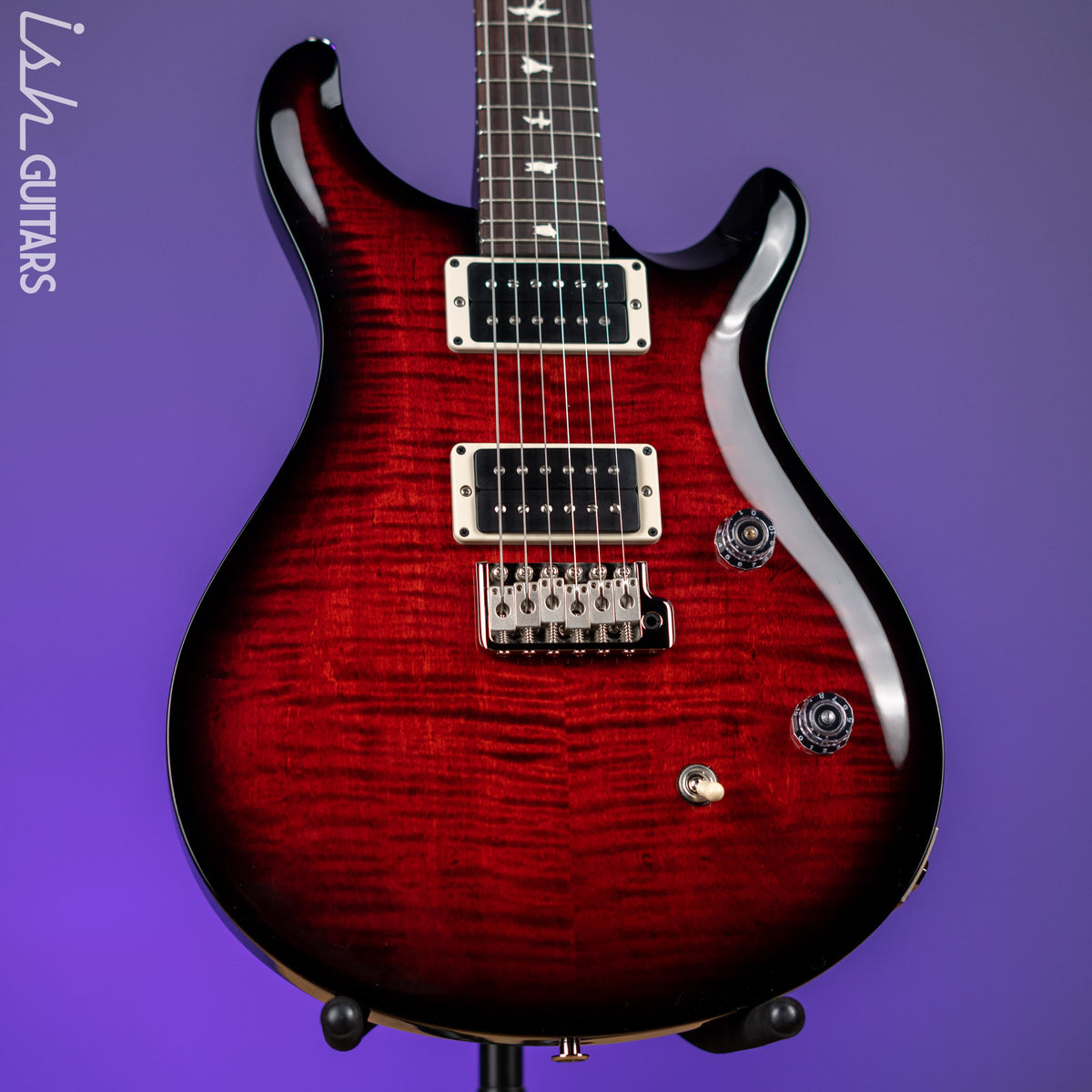 PRS CE 24 Electric Guitar Fire Red Burst Smokewrap Custom Color – Ish ...
