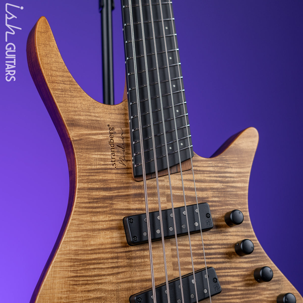 Strandberg Boden Bass Prog 5-String Bass Brown – Ish Guitars