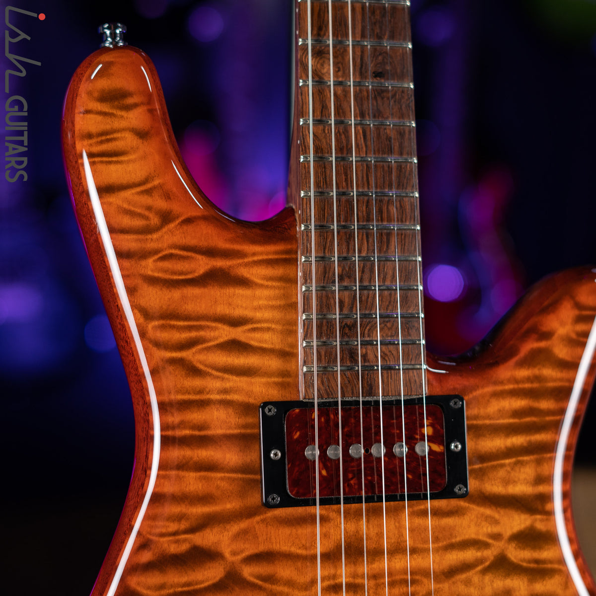 2005 Spector Arc-6 Set Neck Prototype #001 Ultra Amber Owned by Stuart ...