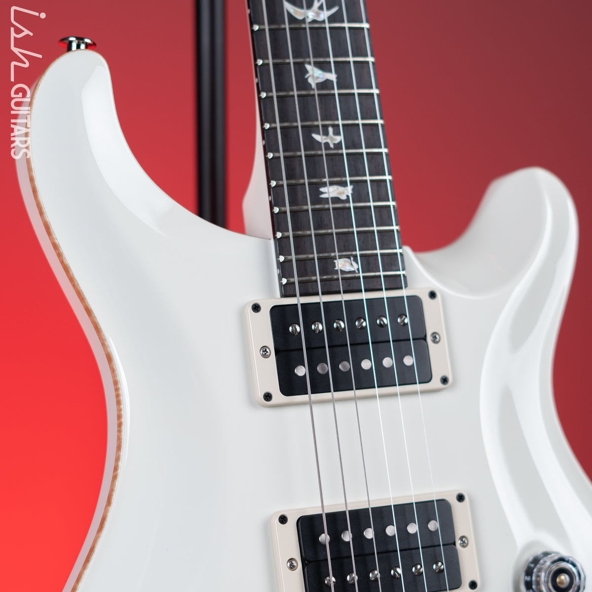 PRS Custom 24 Antique White w/ Natural Binding – Ish Guitars