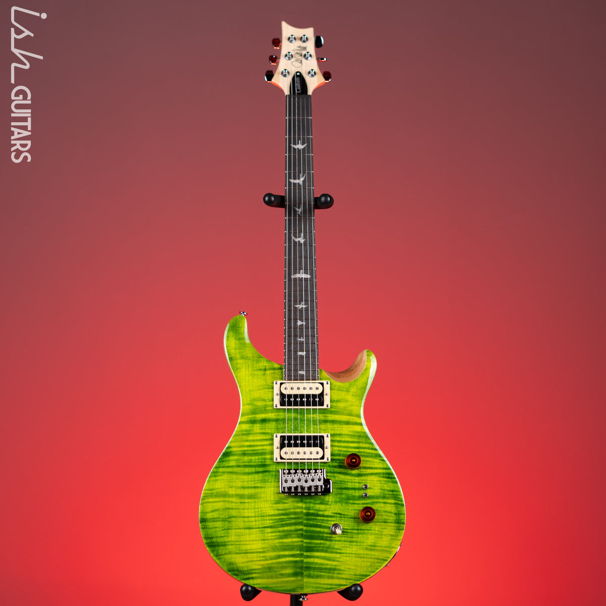 PRS SE Custom 24-08 Electric Guitar Eriza Verde – Ish Guitars