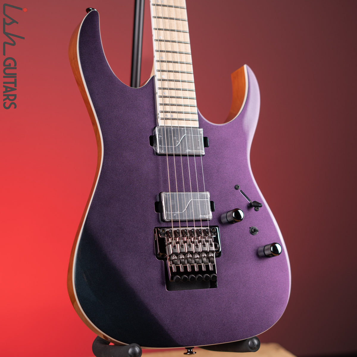 Ibanez Prestige RG5120M Electric Guitar Polar Lights Demo – Ish Guitars