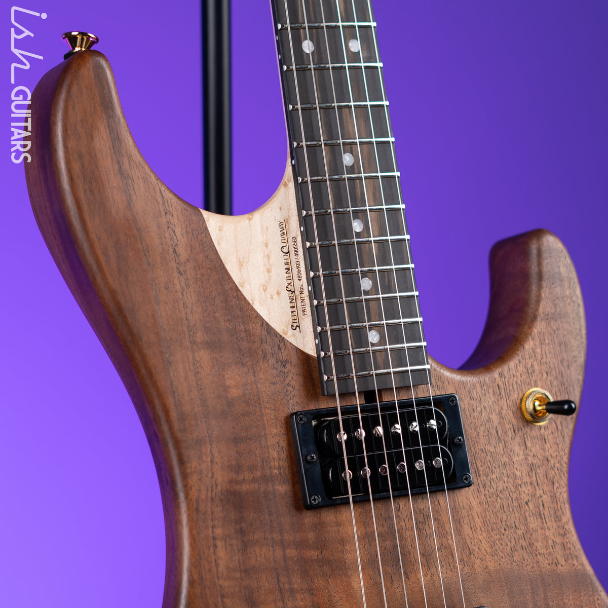 Washburn Limited Edition Nuno Bettencourt Signature Series N4 Walnut – Ish Guitars