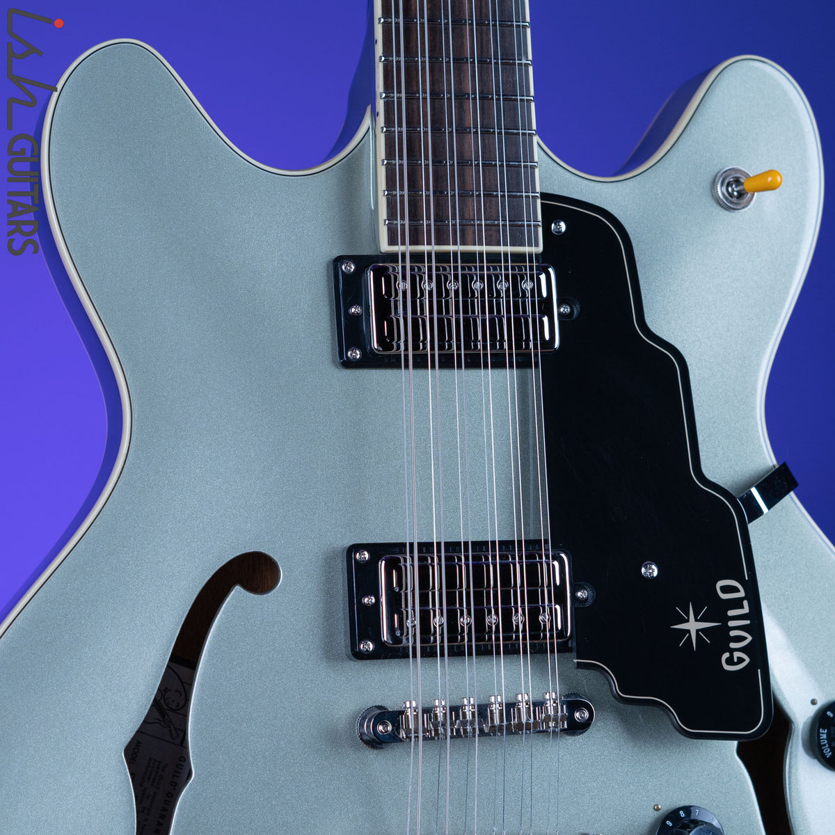 2018 Guild Starfire IV ST-12 12-String Semi-Hollow Shoreline Mist – Ish ...