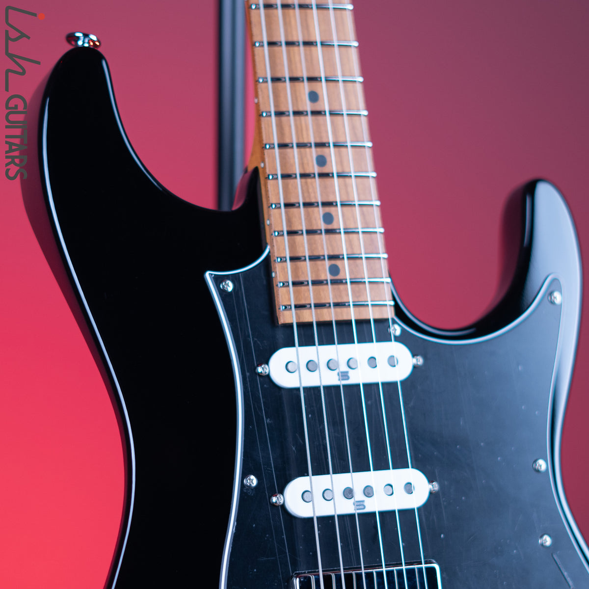 Ibanez AZ2204B Prestige Electric Guitar Black – Ish Guitars