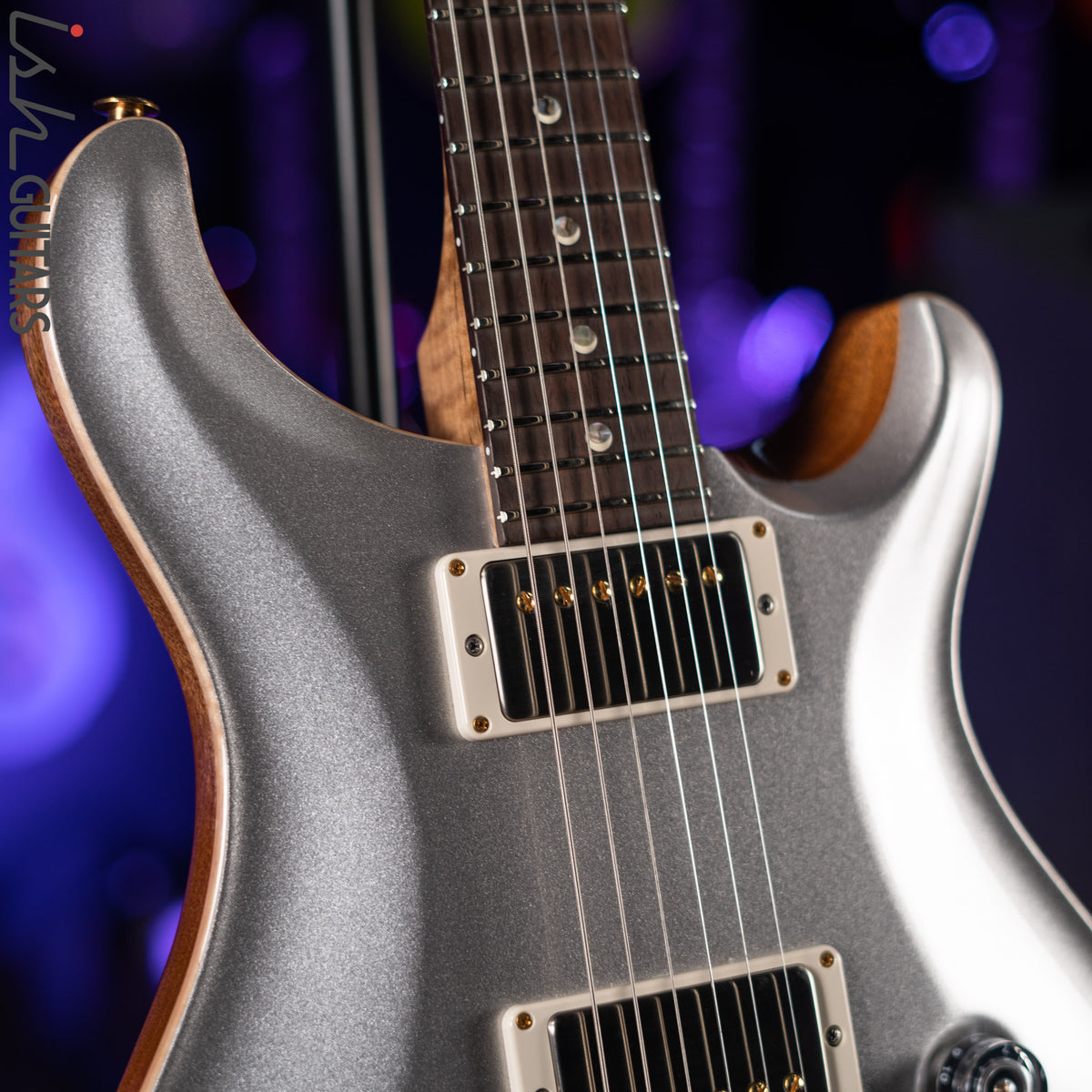 2021 PRS Wood Library DGT Figured Maple Neck Platinum Satin – Ish Guitars