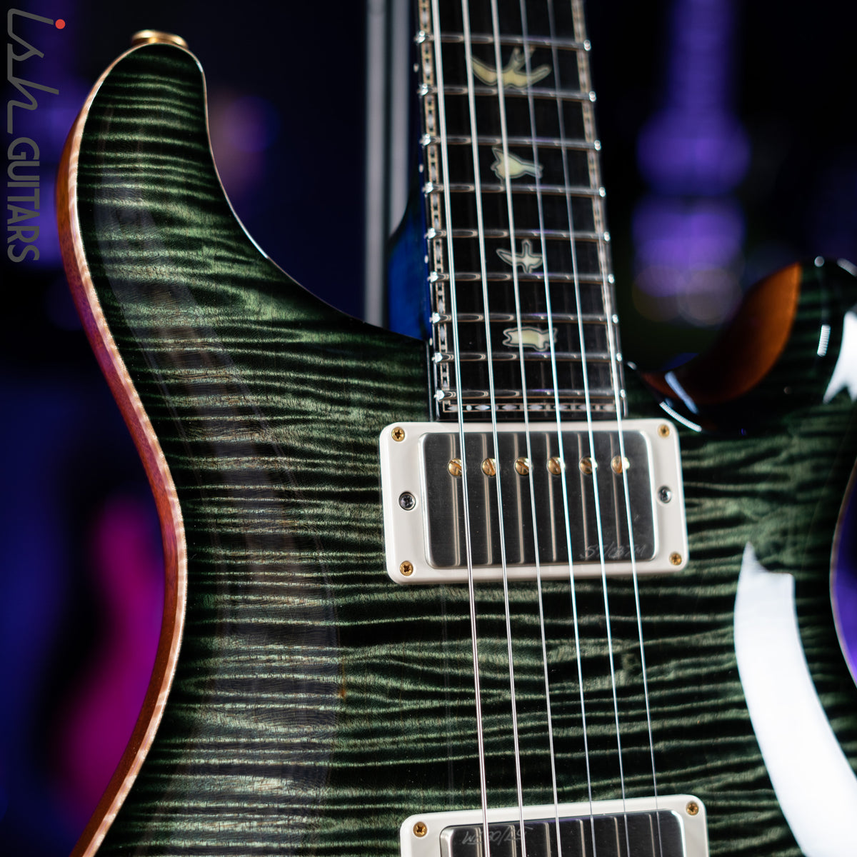 2014 PRS Private Stock Violin II Sage Smoked Burst – Ish Guitars