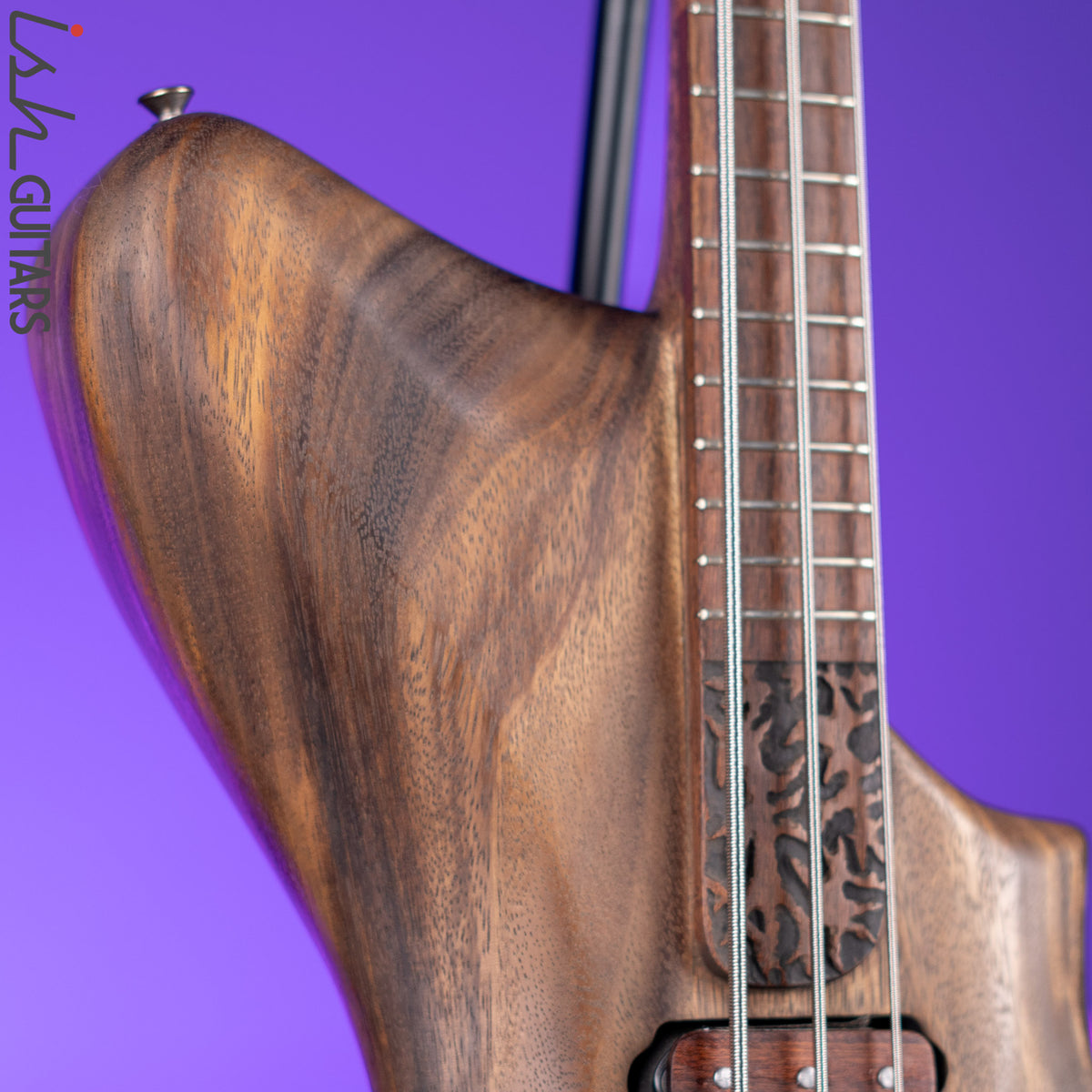 Fberma Custom 3 String Monster Burlwood Bass – Ish Guitars