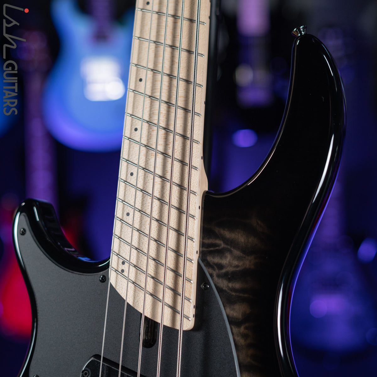 Dingwall Combustion 5 Left Handed 2 Tone Blackburst – Ish Guitars