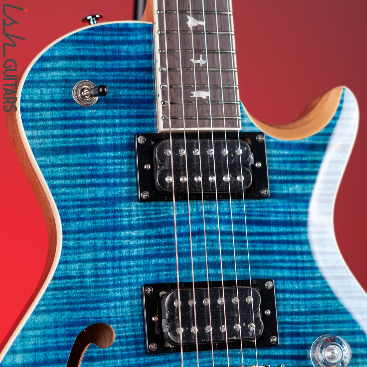 PRS SE Zach Myers Electric Guitar Myers Blue Demo – Ish Guitars