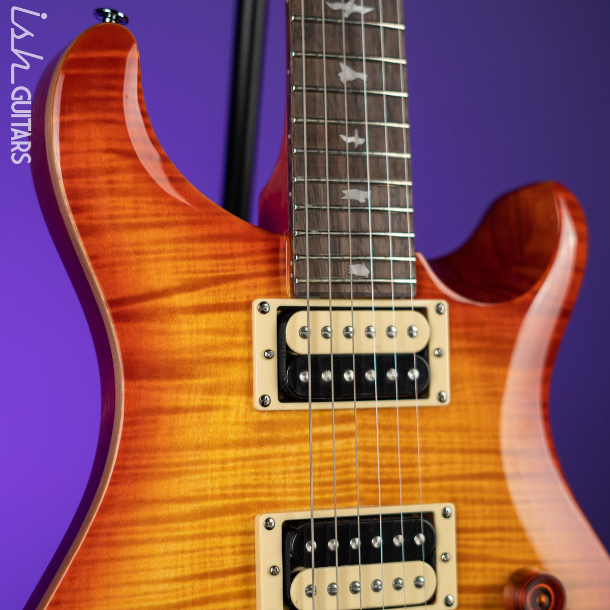 PRS SE Custom 24-08 Electric Guitar Vintage Sunburst – Ish Guitars