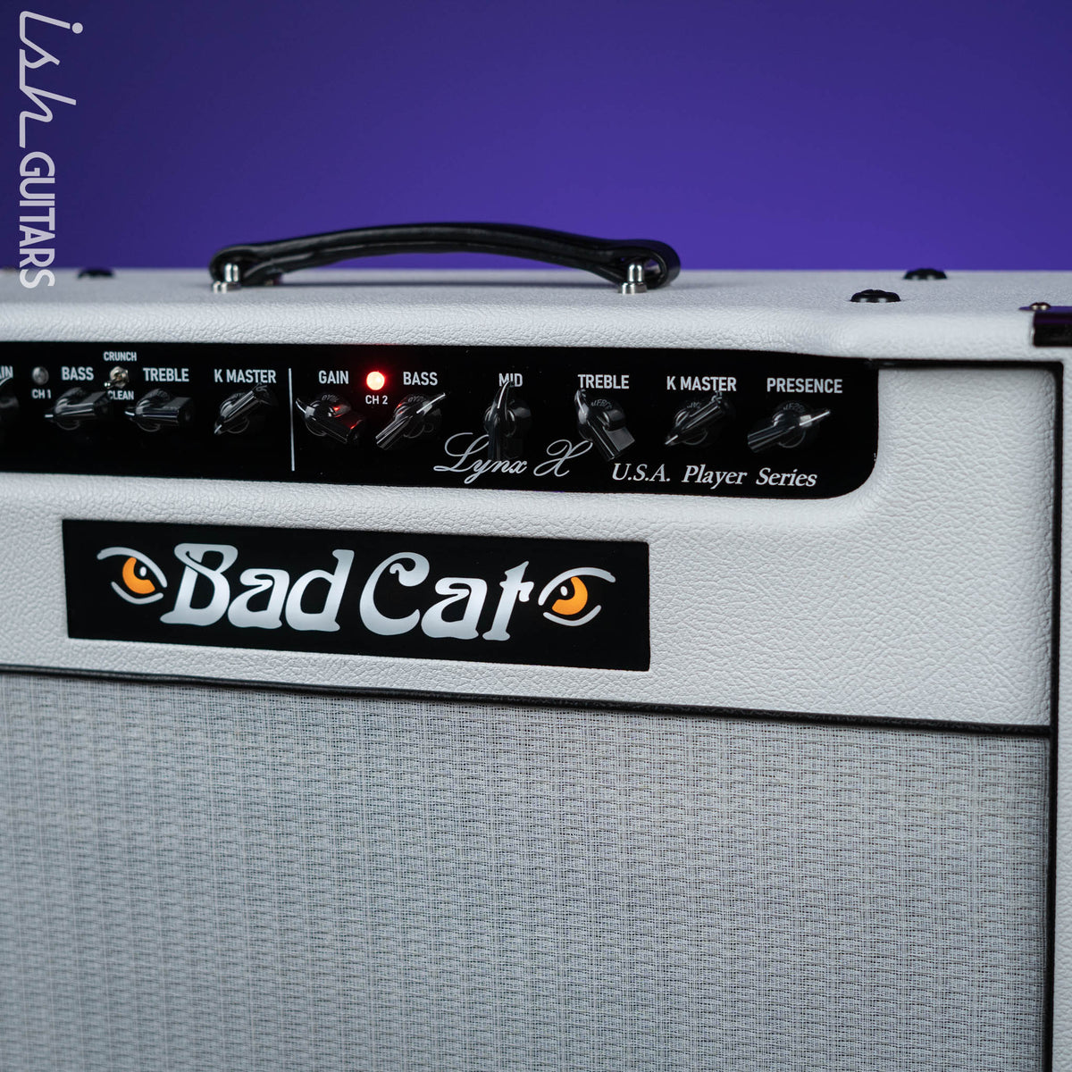 Bad Cat Lynx X USA Player Series 1x12 40W Guitar Combo Amplifier White ...