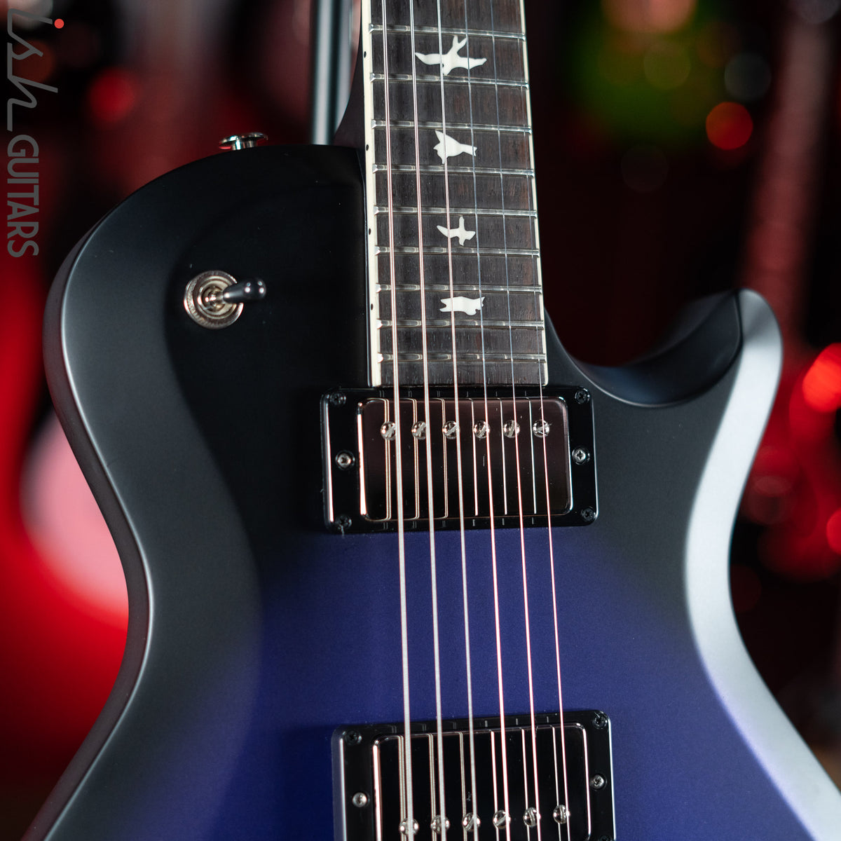 PRS S2 McCarty 594 Singlecut Metallic Purple w/ Black Burst Satin Demo ...